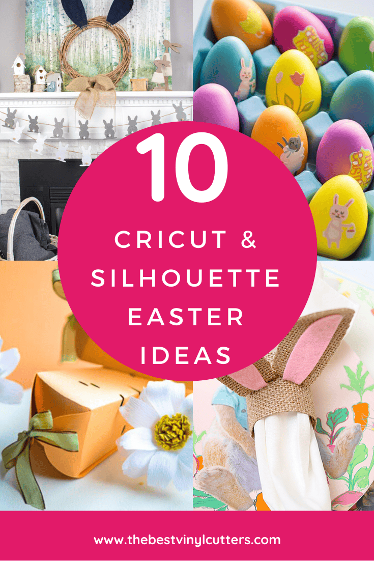 12 Gorgeous DIY Silhouette & Cricut Easter Projects To Make