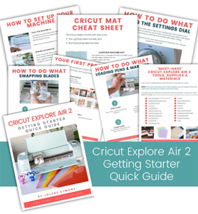 Cricut Explore Air 2 Getting Started Guide Optin