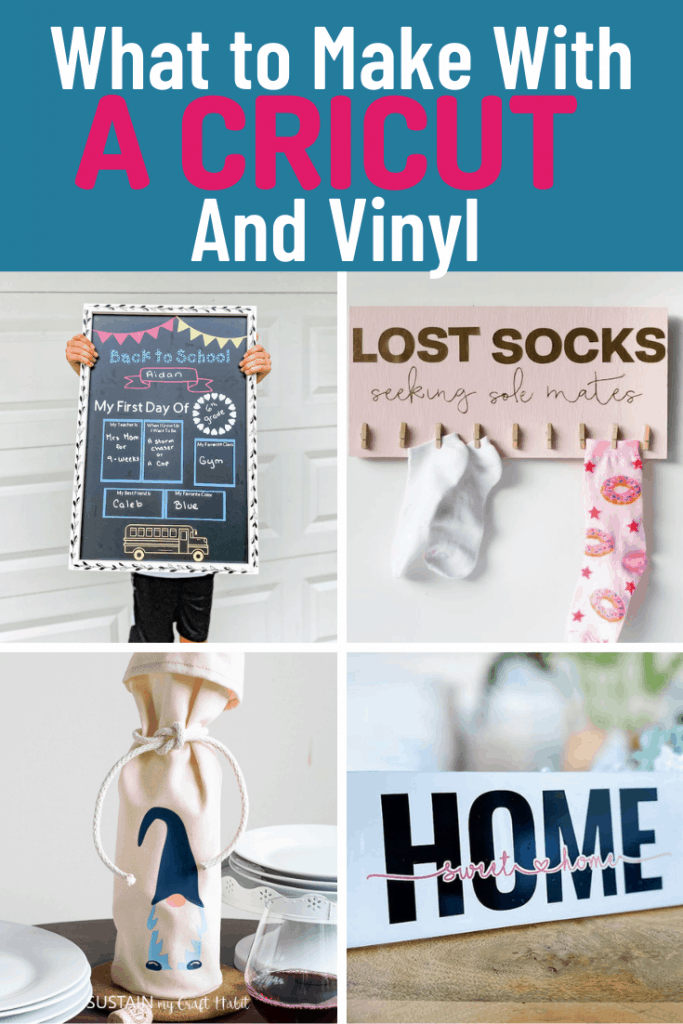 18 Cricut Projects with Vinyl that you will Just Love!