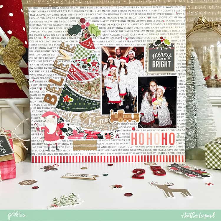 10 Festive Christmas Scrapbook Layouts That Are Easy To Recreate!