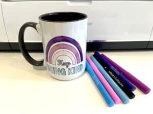 How to Use Cricut Infusible Ink Pens on Mugs