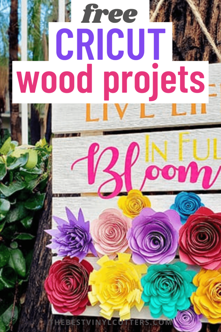 22 Free Cricut Wood Project Ideas (With Vinyl + Wood-Cutting)