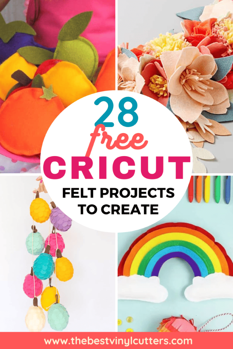 25 Free Cricut Felt Projects To Make Today!