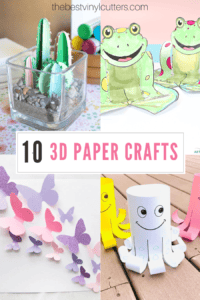 13 Of the Best 3D Paper Crafts To Make This Year!