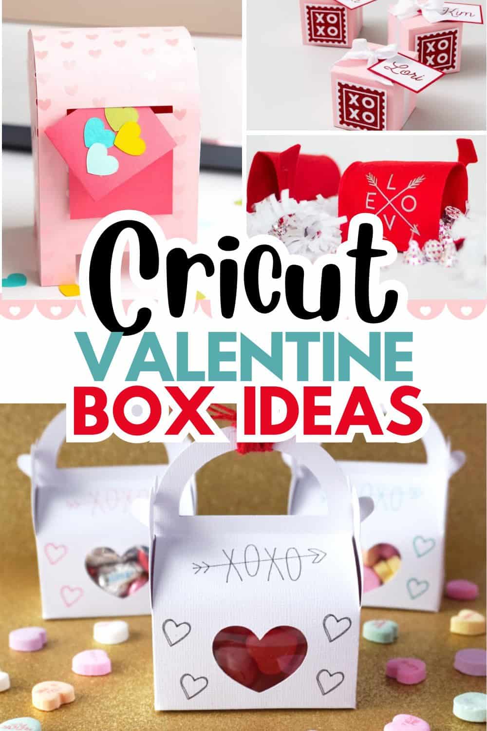 12 Quick & Easy Valentines Cricut Boxes for Kids That They'll Love