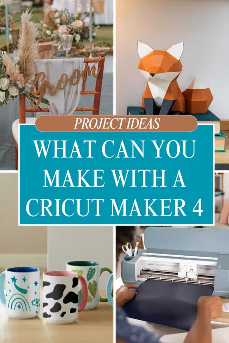 Inspiration on What Type of Cricut Maker 4 Projects you Can Make