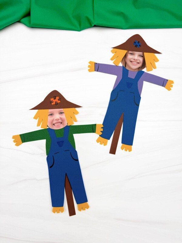 22 Fall Scarecrow Crafts for Kids That are Friendly and Not Spooky