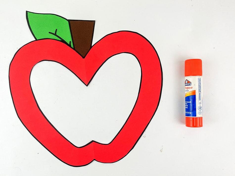 Colorful Apple Sun Catcher Craft for Kids for Back-to-School or Fall Season