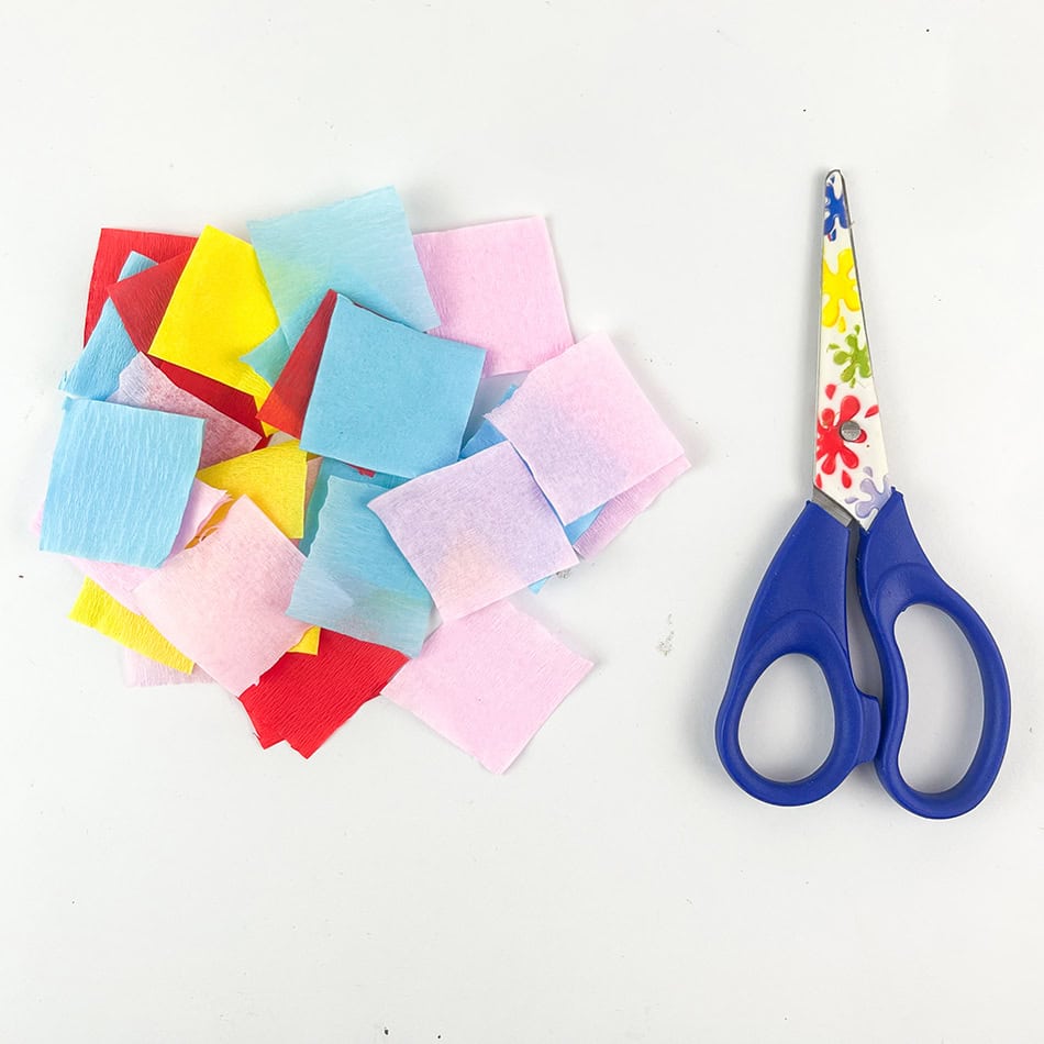 Colorful Apple Sun Catcher Craft for Kids for Back-to-School or Fall Season