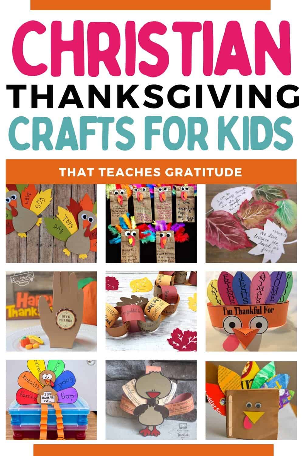 10 Faith-Filled Christian Thanksgiving Crafts for Kids That Teach Gratitude