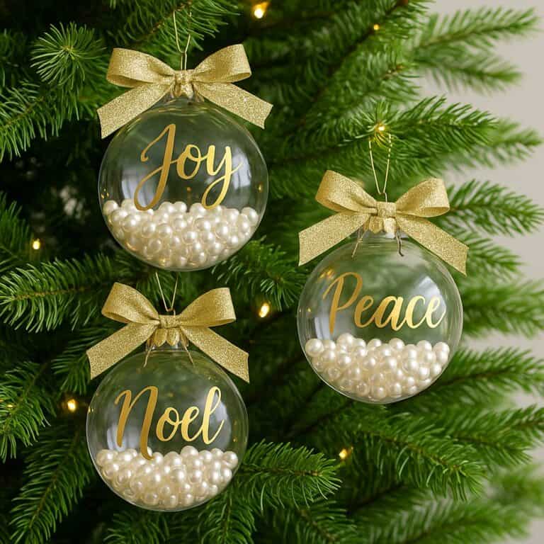 65+ Creative Filling Ideas for Stunning Clear Christmas Ornaments