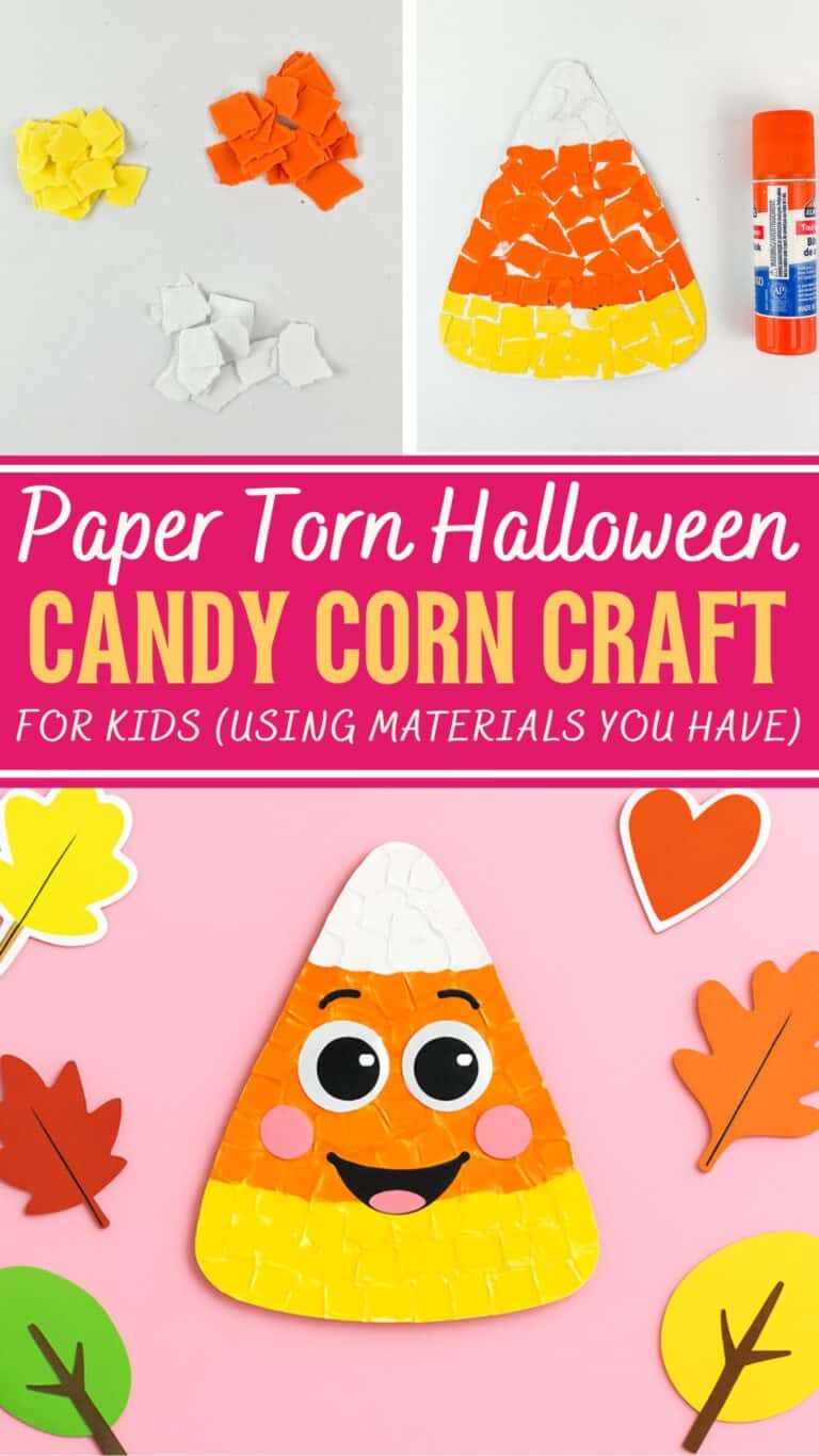 Easy Torn Paper Candy Corn Craft for Kids - That's Almost Good Enough ...