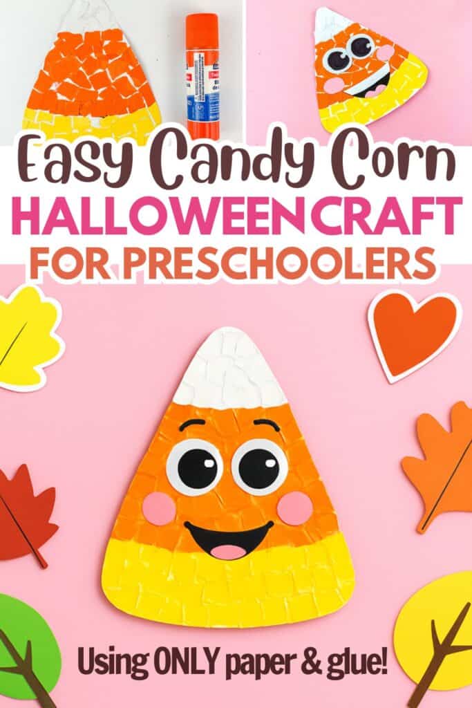 Easy Torn Paper Candy Corn Craft for Kids - That's Almost Good Enough ...