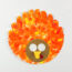 Fun finger-painted Turkey Thanksgiving Craft for Preschoolers & Toddlers