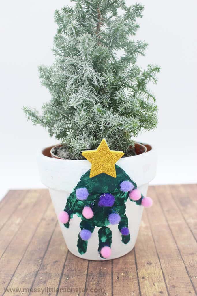 25 Festive Christmas Handprint Crafts for Kids Using Simple Supplies