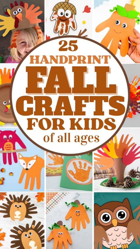25 Fun Fall Handprint Crafts for Kids Perfect for Autumn Memories