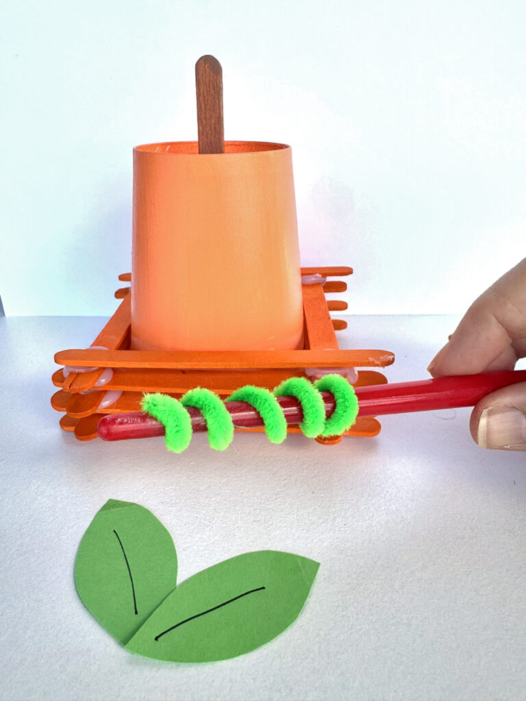 Adorable Paper Cup Fall Farm Pumpkin Craft for Kids with a Popsicle ...