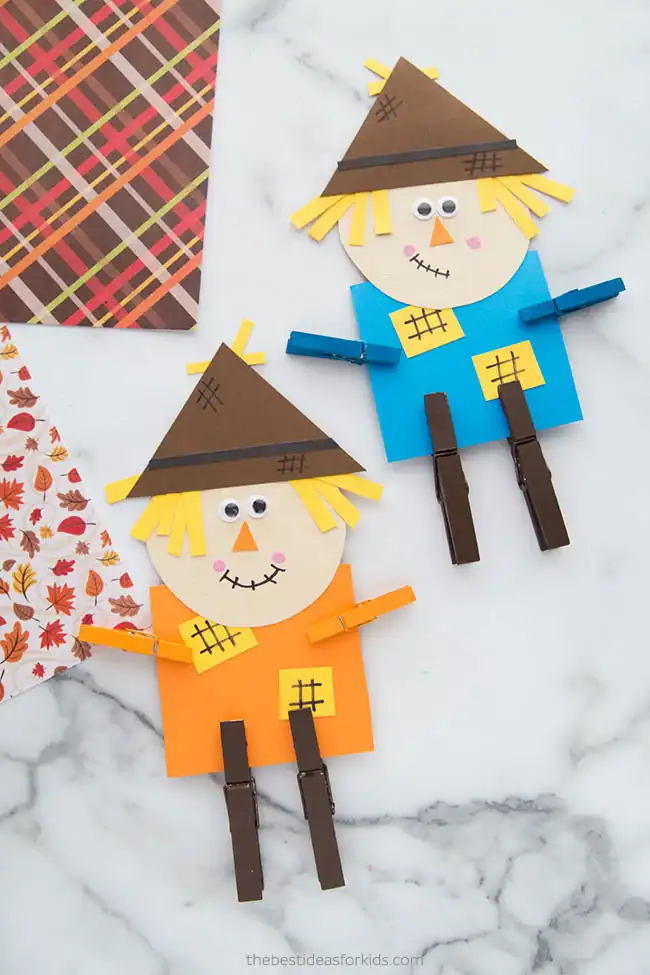 22 Fall Scarecrow Crafts for Kids That are Friendly and Not Spooky