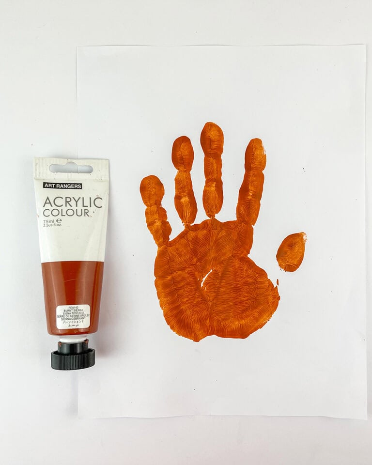 Adorable Handprint Scarecrow Craft for Kids - Fun Fall Harvest Craft Idea!