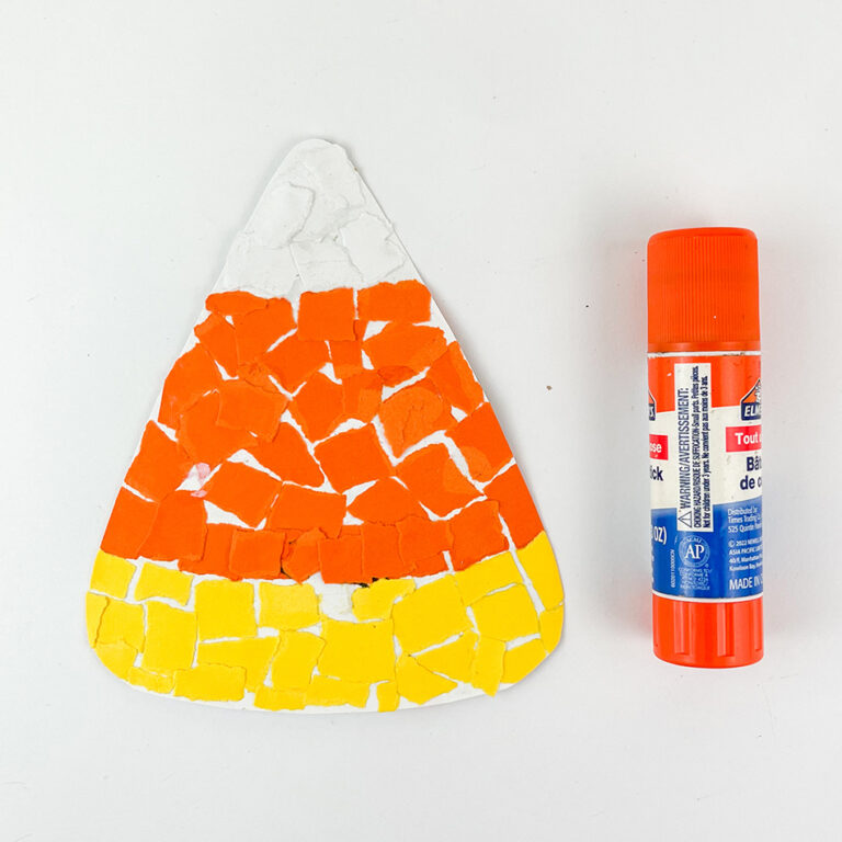 Easy Torn Paper Candy Corn Craft for Kids - That's Almost Good Enough ...