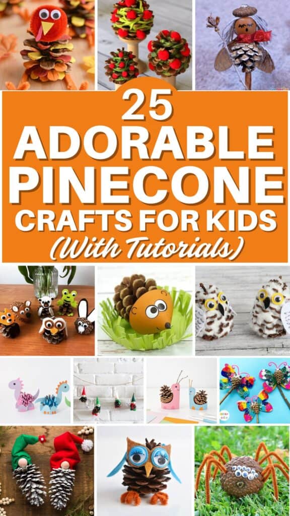 25 Creative Pinecone Crafts for Kids Perfect for Nature-Inspired Fun