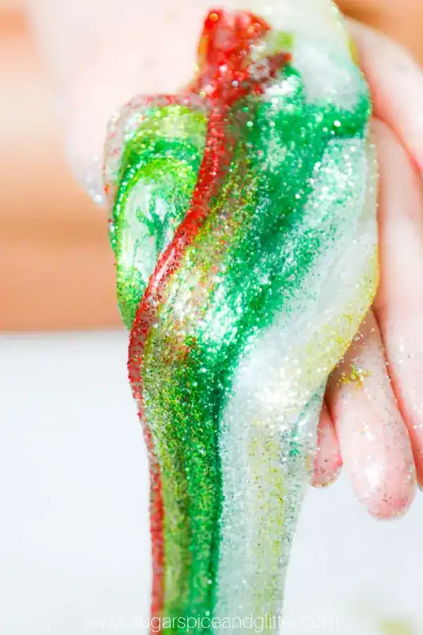 25 DIY Christmas Slime Recipes Perfect for Holiday Fun