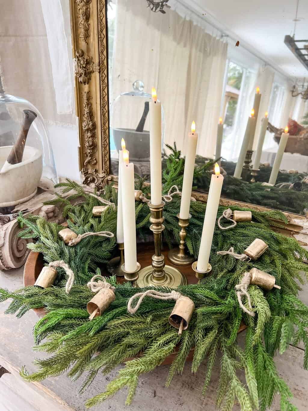 27 DIY Christmas Advent Wreath Ideas Perfect for the Holiday Season