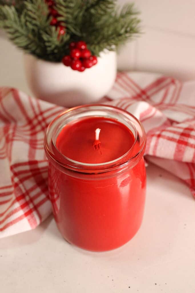 How to Make a Candy Cane Spa Themed Christmas Gift Basket