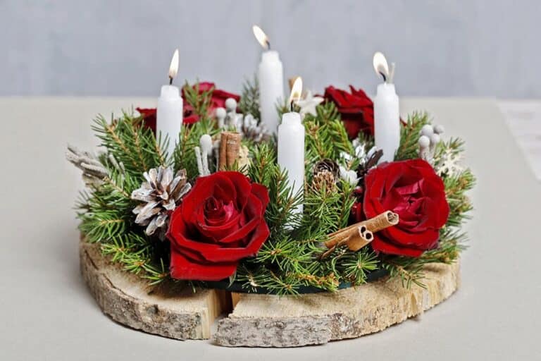 27 DIY Christmas Advent Wreath Ideas Perfect for the Holiday Season