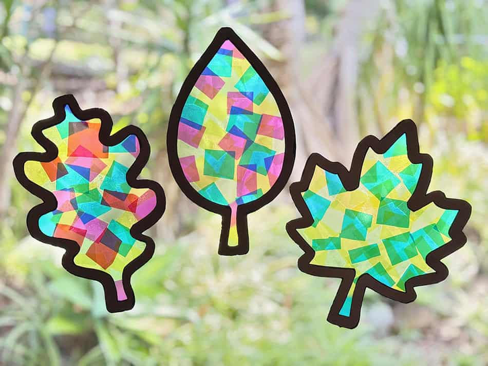 10 Brilliant Fall Suncatcher Crafts for Kids That Light Up Autumn Windows