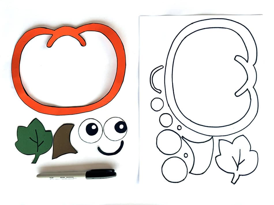 Happy Pumpkin Suncatcher Craft for Kids To Brighten Fall Windows