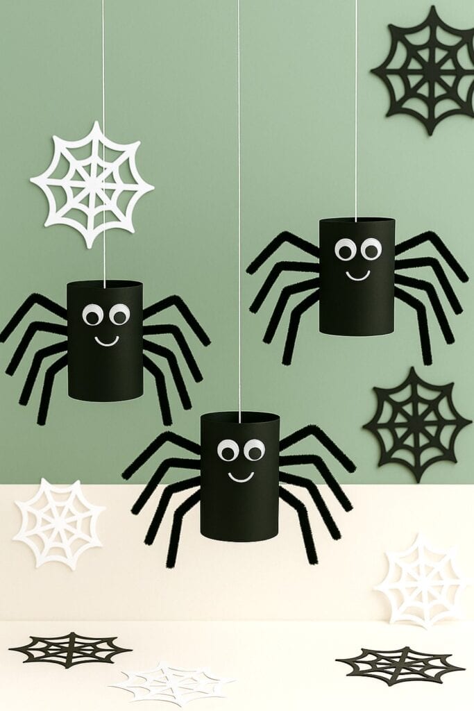 Easy Spider Crafts With Paper