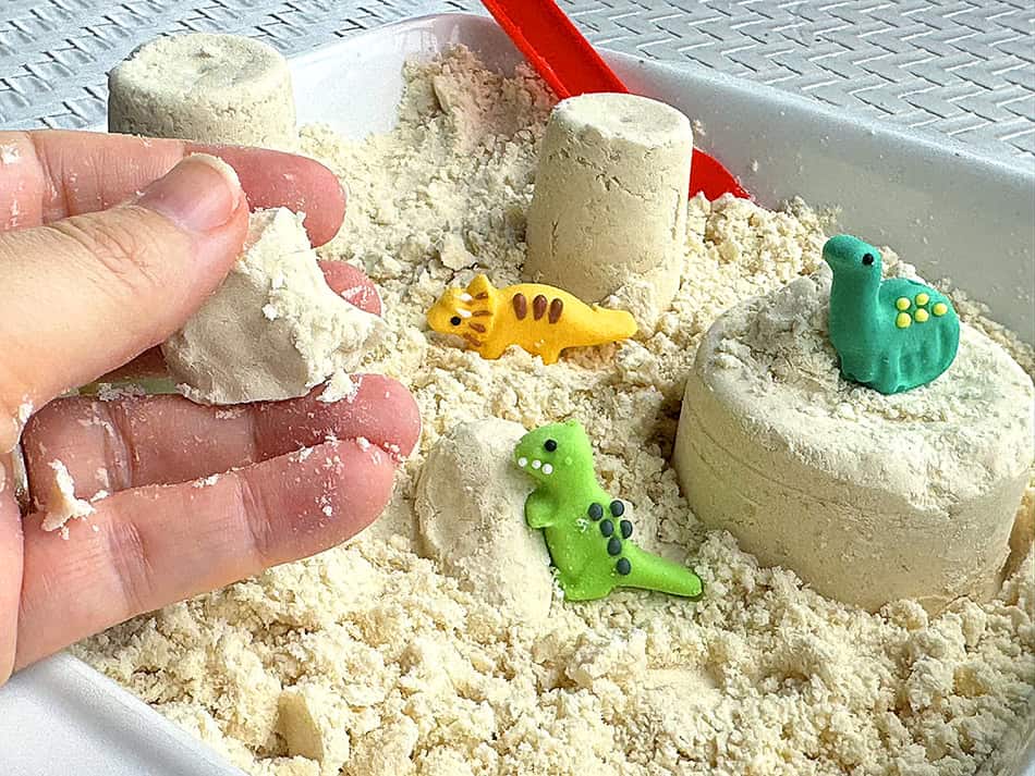 Easy Moon Sand Recipe Tutorial Using Just 2 Ingredients