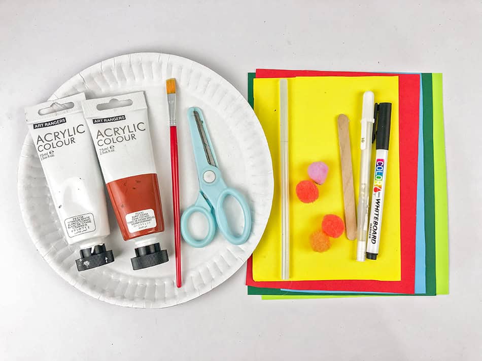 Interactive Moving Paper Plate Gingerbread House Craft for Kids