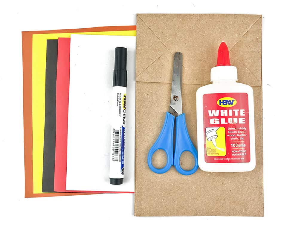 Handsome Paper Bag Pilgrim Boy Craft for Kids - That Completes Your ...