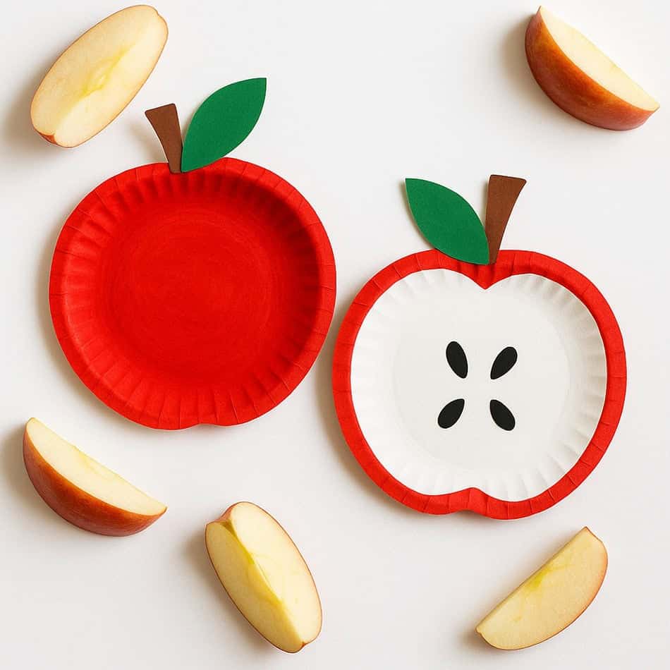 30+ Fun Apple Crafts for Kids Perfect for Fall Learning