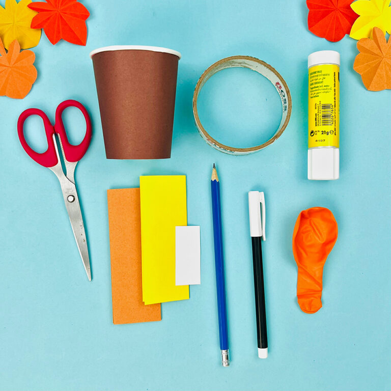 Fun Thanksgiving Turkey Popper Craft for Kids That Launches Pom Poms