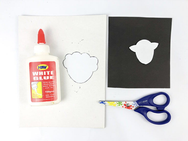 Toilet Paper Roll Shepherd and Sheep Nativity Crafts for Kids