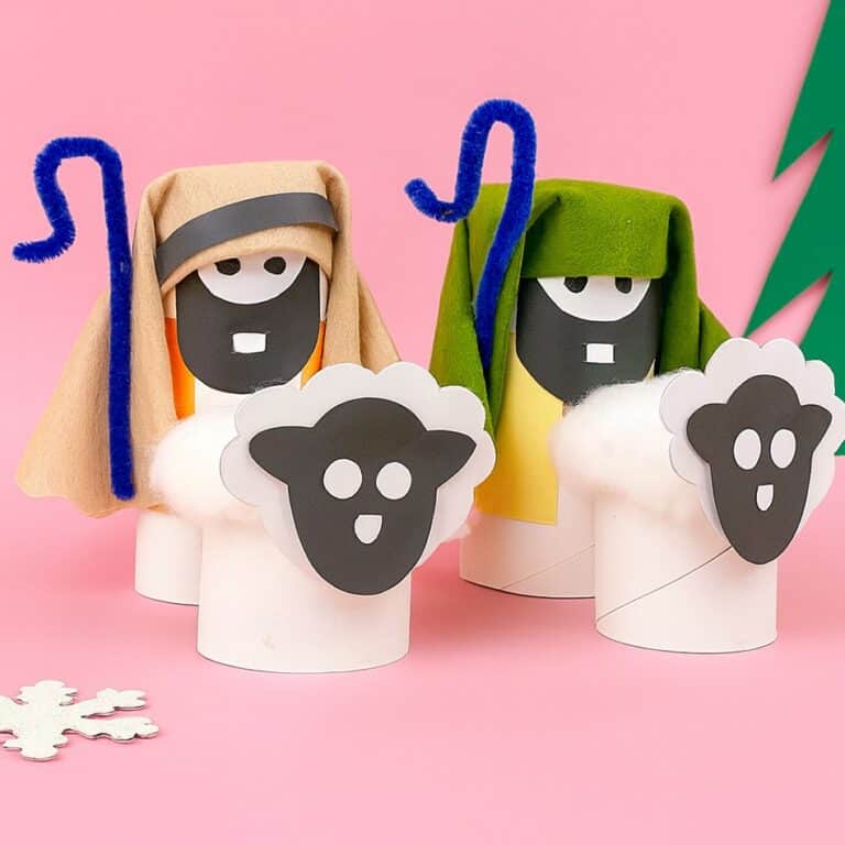 Create a Complete DIY Nativity Scene with These 5 Toilet Paper Roll Crafts