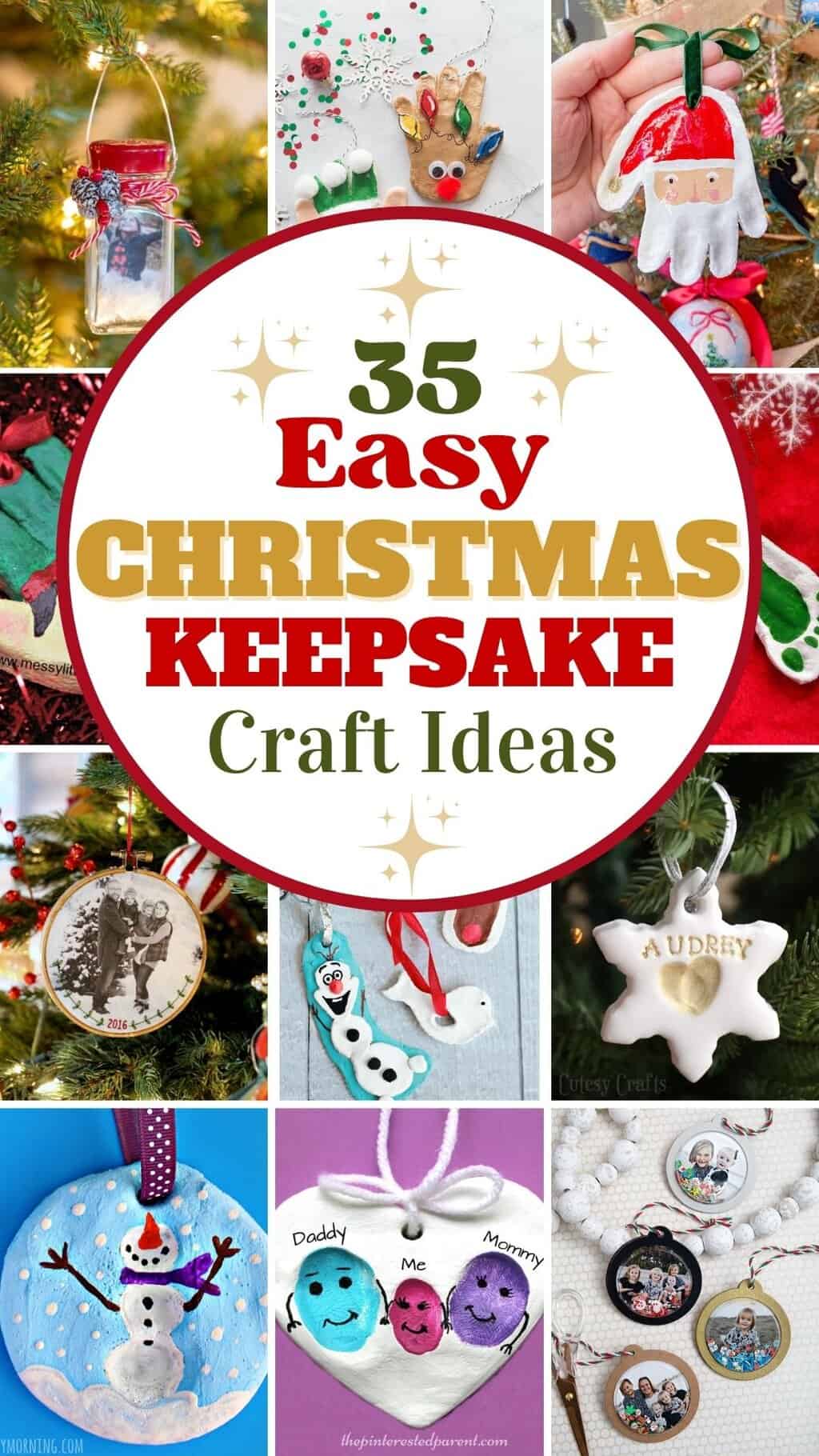 35 Christmas Keepsake Craft Ideas That Preserve Precious Memories
