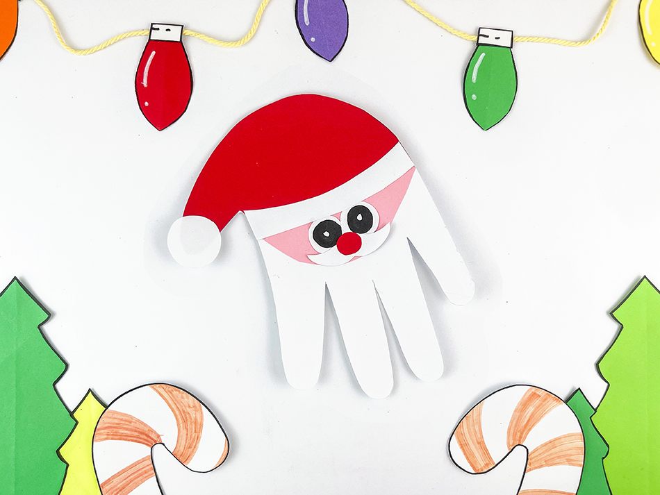 25 Festive Christmas Handprint Crafts for Kids Using Simple Supplies