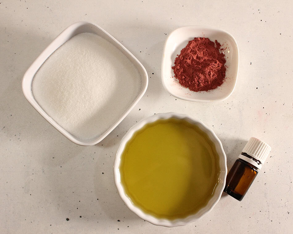 DIY Cranberry Sugar Scrub Recipe - Perfect for Homemade Christmas Gifts