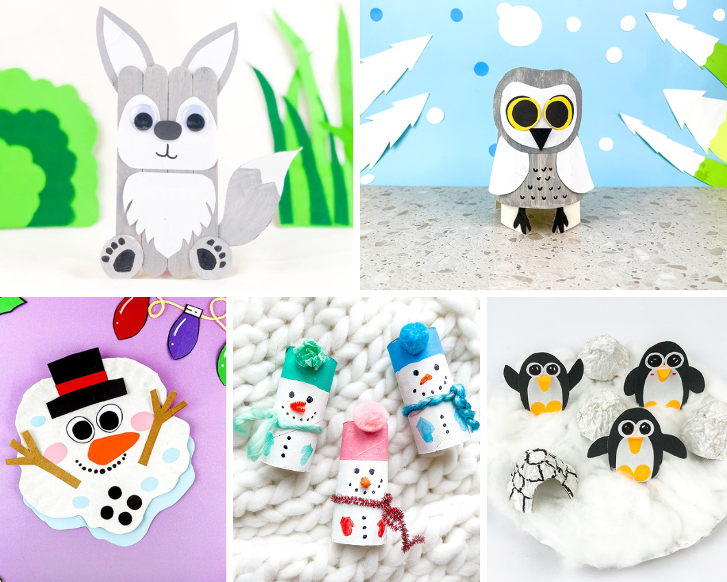 50 Easy December Crafts for Kids to Make (That is NOT Christmas Crafts)