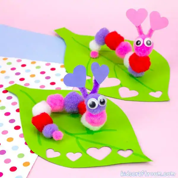 45 Fun & Easy February Crafts for Kids to make