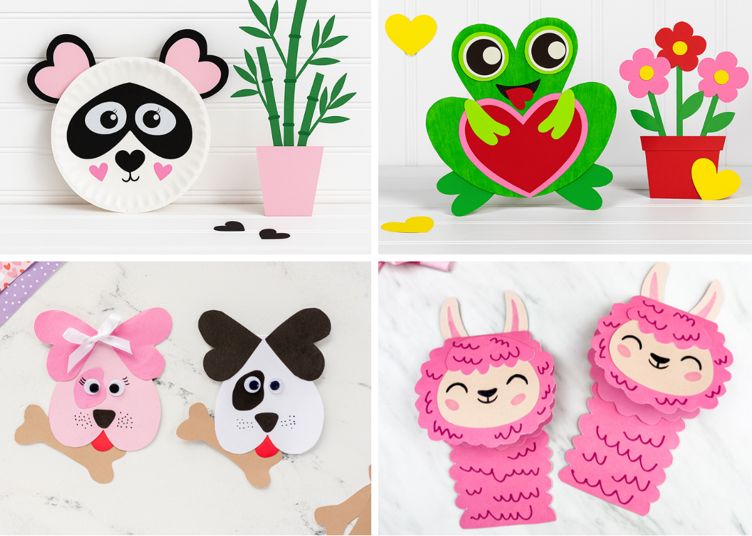 45 Fun & Easy February Crafts for Kids to make