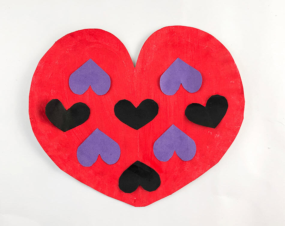 DIY Cute Paper Plate Ladybug Valentine's Craft for Kids